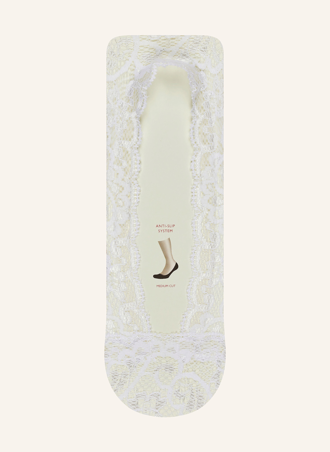 FALKE Füßlinge LACE in 2209 white