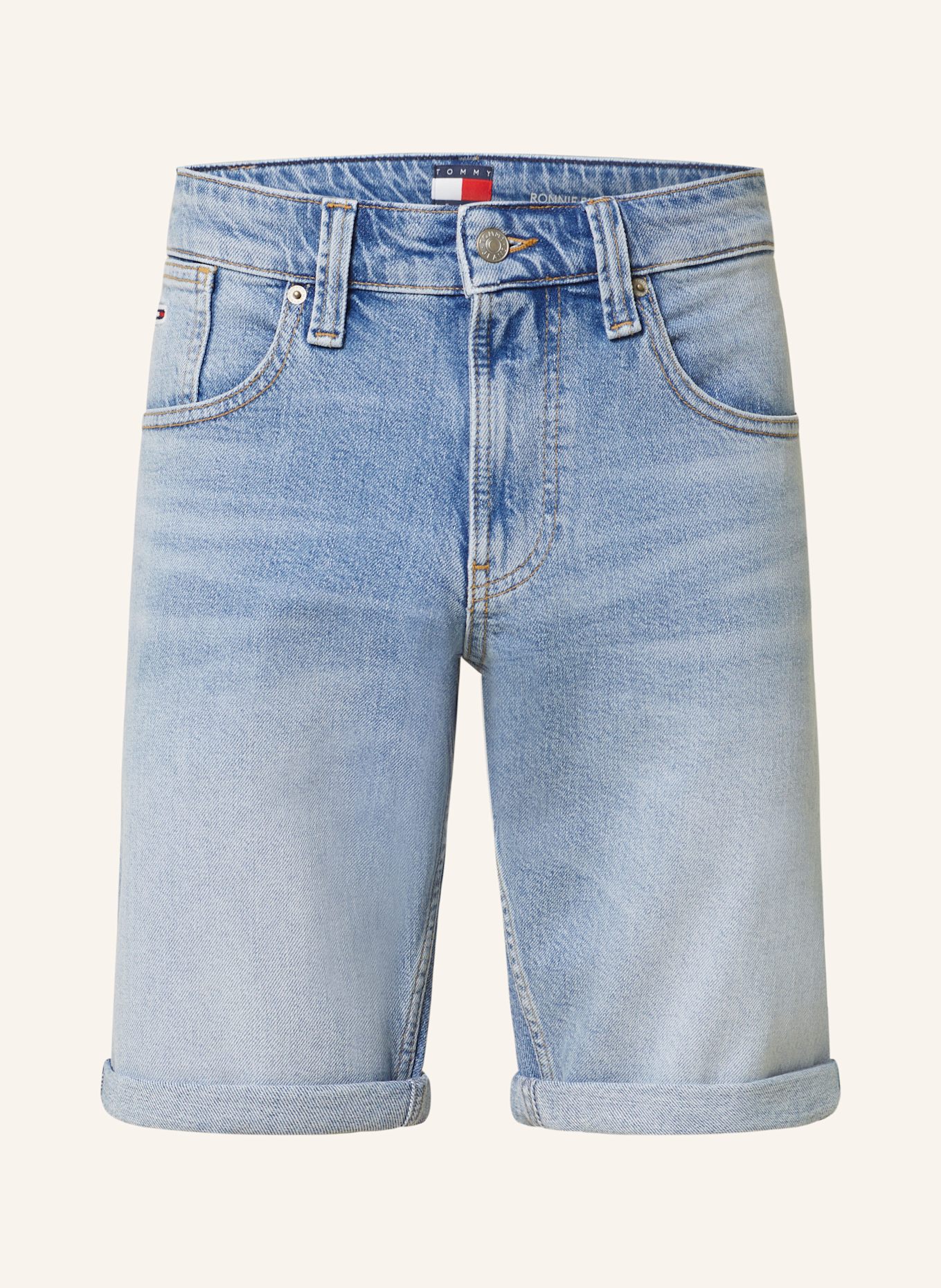 TOMMY JEANS Jeansshorts RONNIE in 1ab denim light