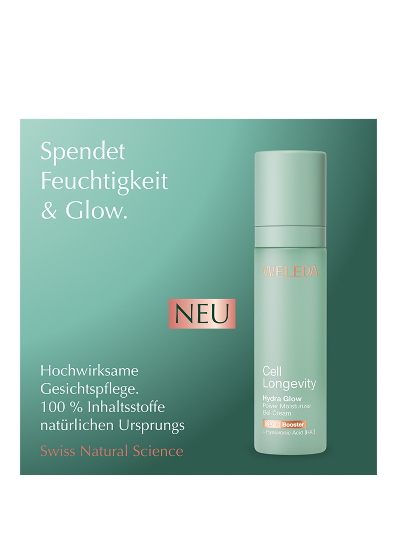 WELEDA Cell Longevity CELL LONGEVITY HYDRA GLOW POWER MOISTURIZER GEL-CREAM