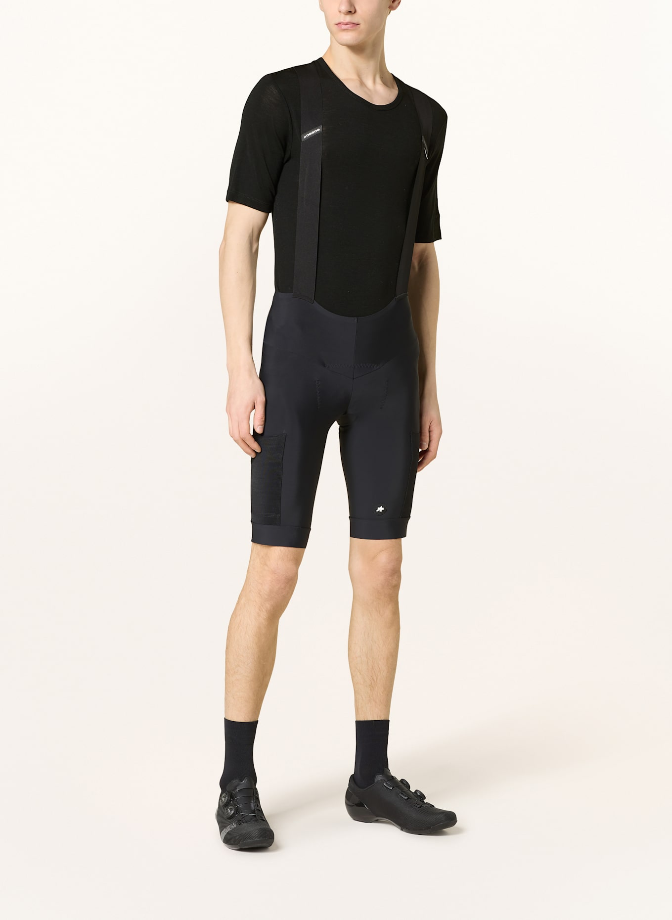 ASSOS Radhose TACTICA KIESKÄFER T5 mit Trägern und gepolstertem Einsatz ...