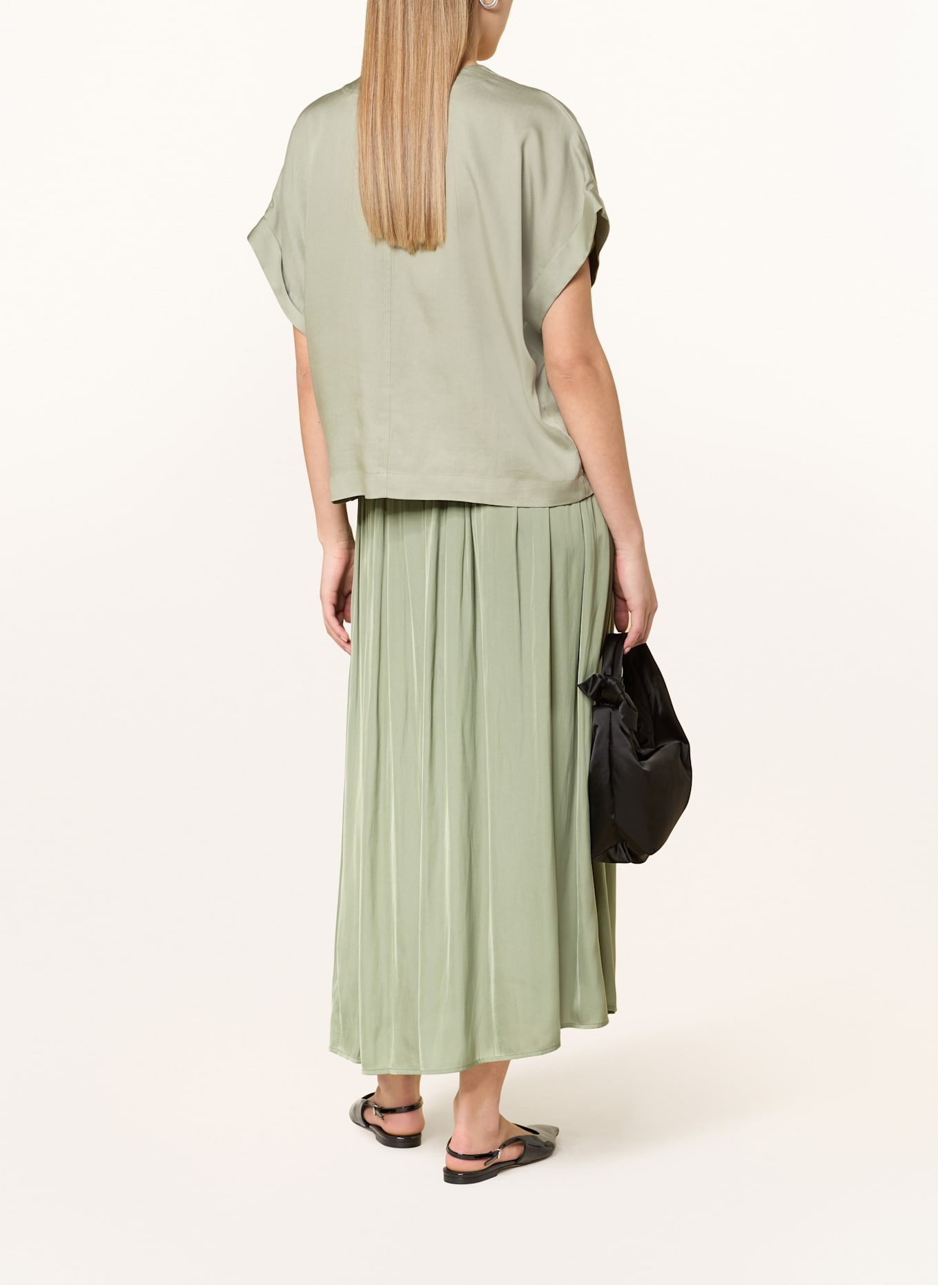 MARC AUREL Satinrock in khaki