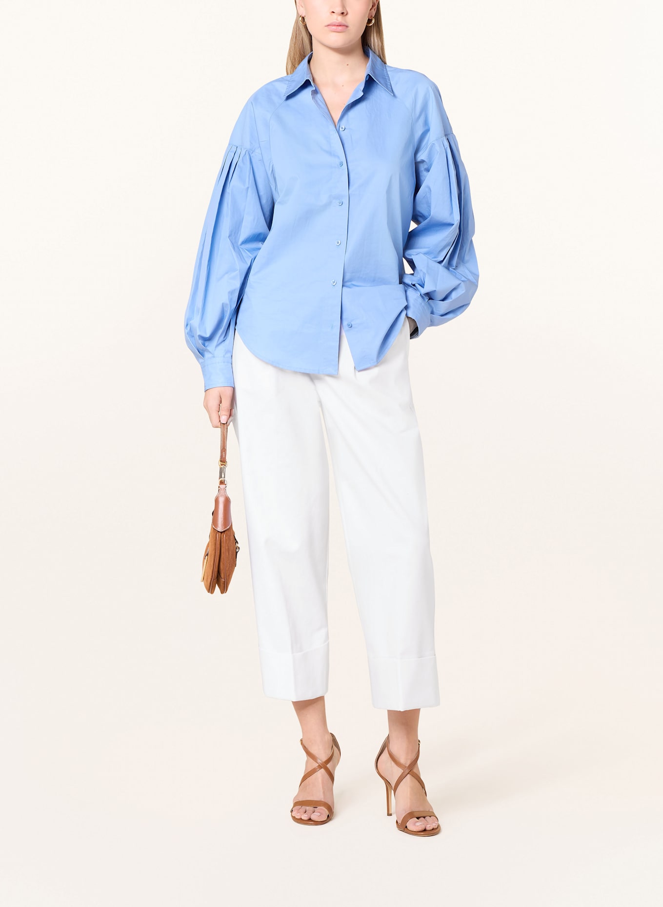 LAUREN RALPH LAUREN 7/8 pants in white