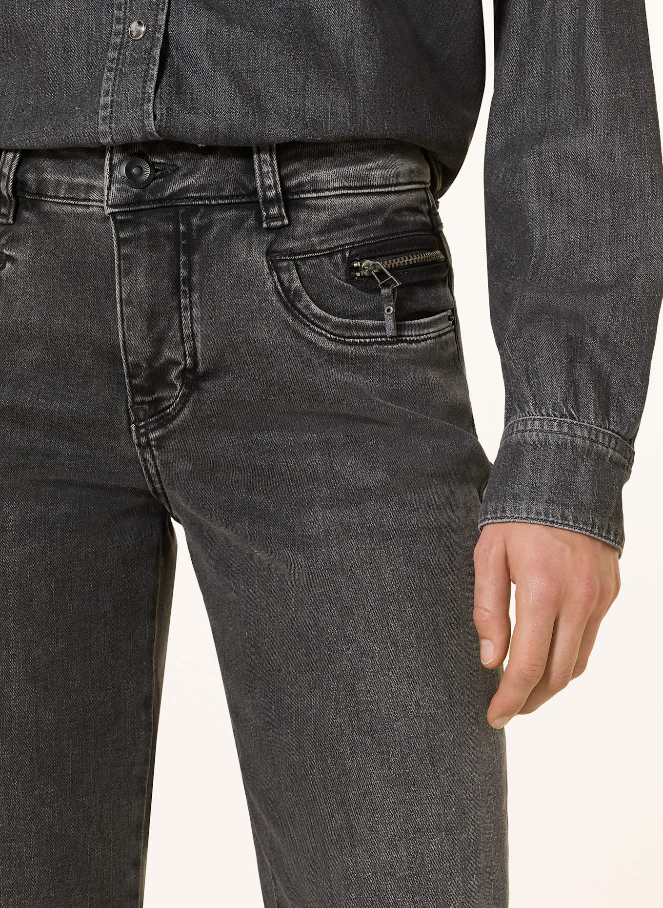 MOS MOSH Skinny Jeans MMCARLA NAOMI in 493 mid blue