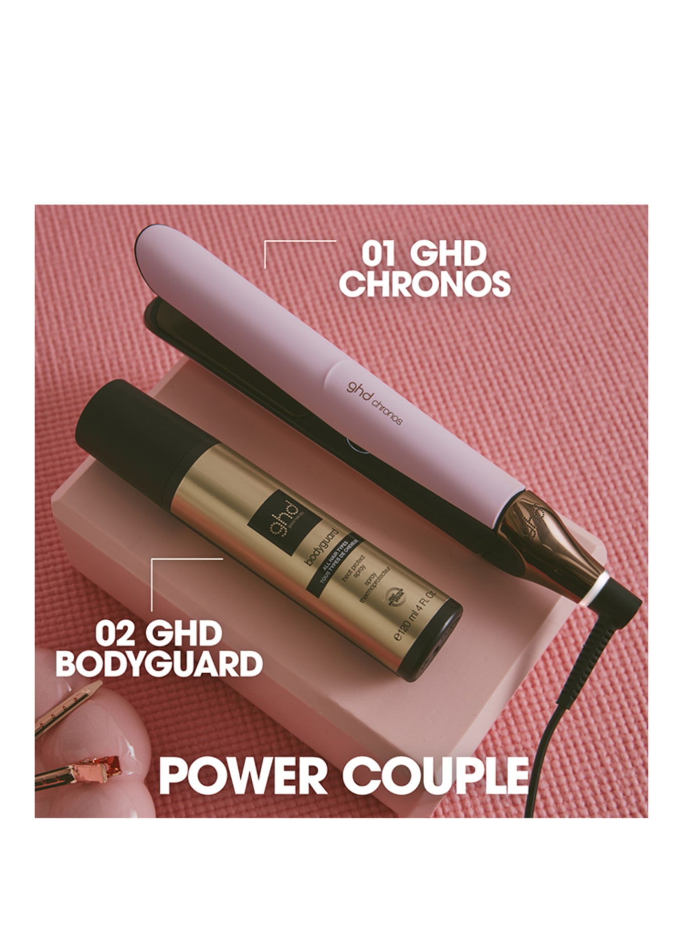 ghd PINK CHRONOS™ STYLER