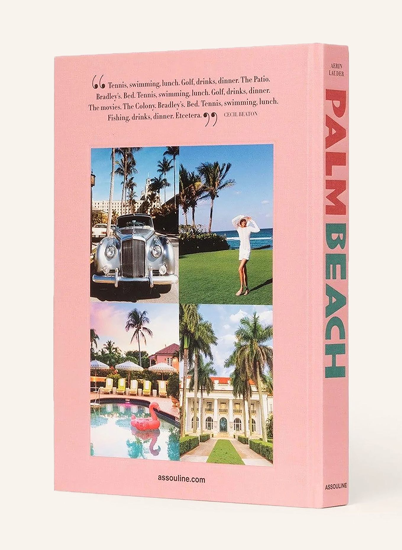 ASSOULINE Buch PALM BEACH in rosa/ rot