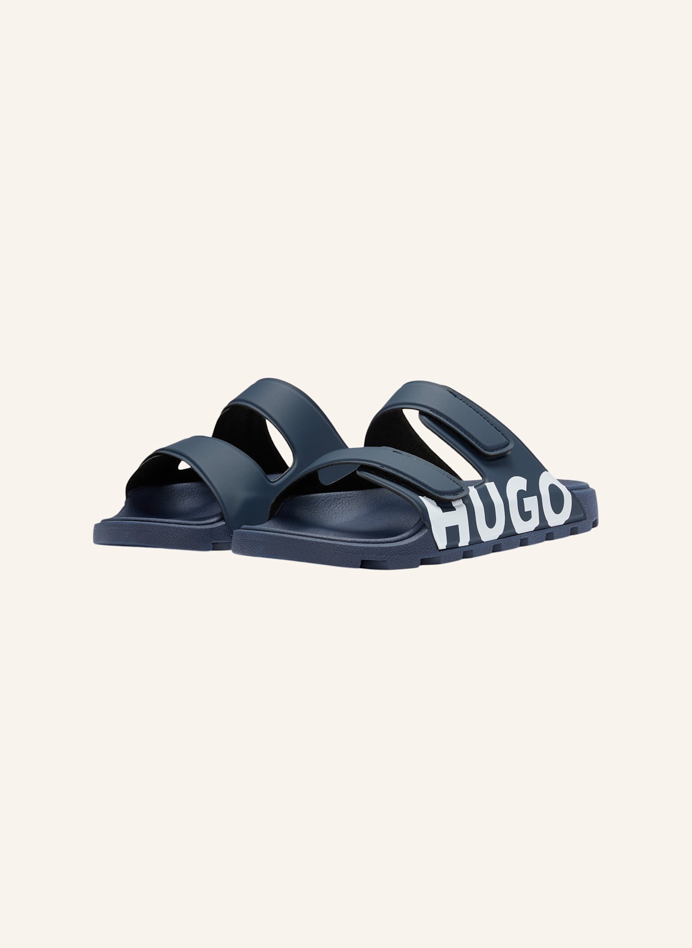 HUGO Casual Slipper EVANDER_SAND_LG in dunkelblau