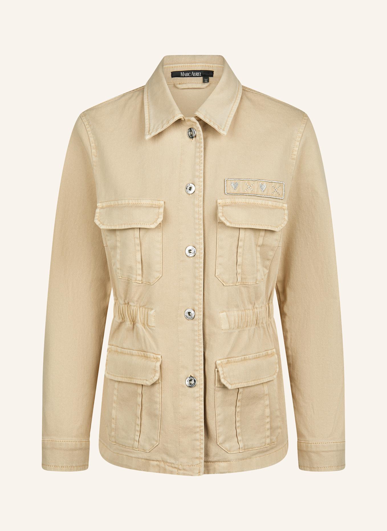 MARC AUREL Fieldjacket in hellbraun