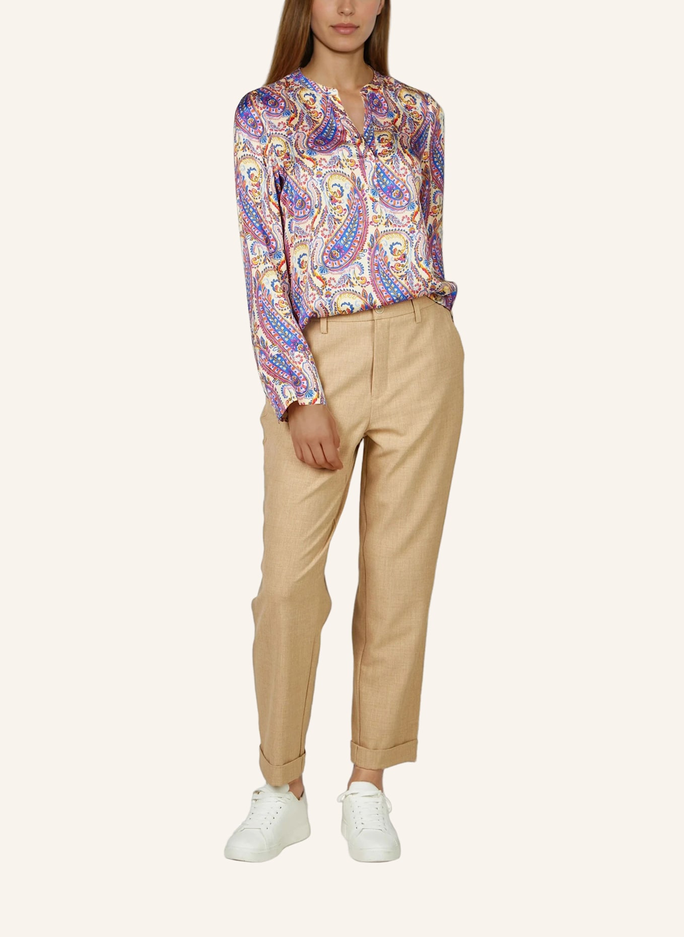 MARC AUREL Bluse in beige