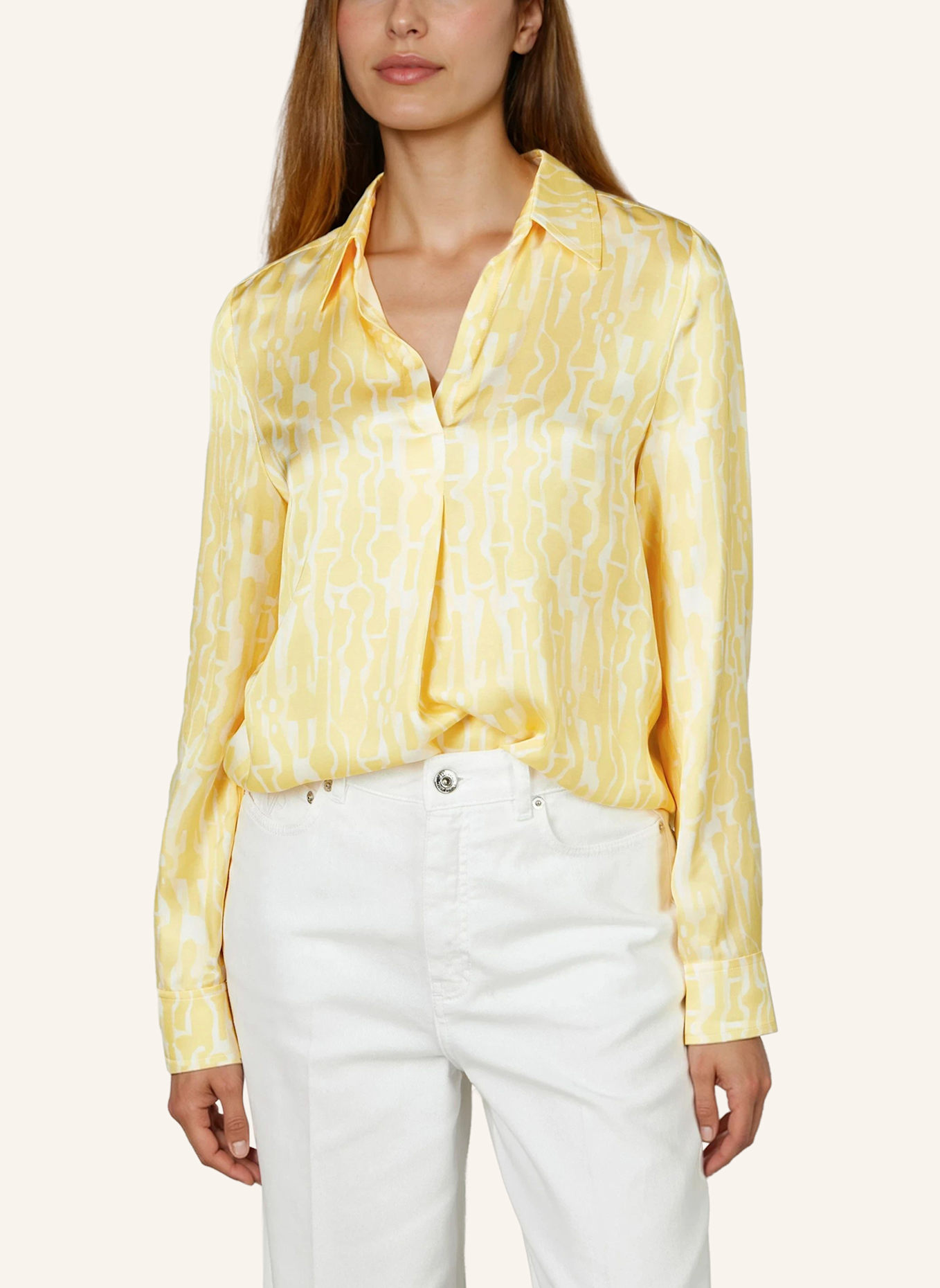 MARC AUREL Bluse in gelb