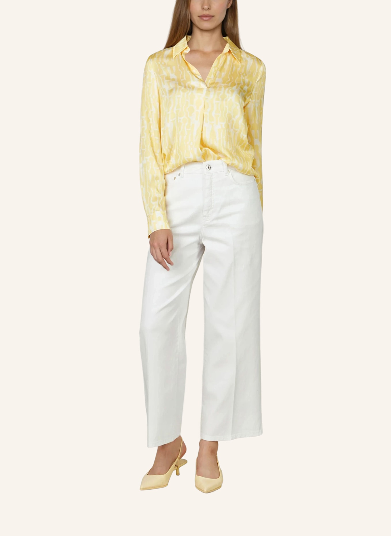 MARC AUREL Bluse in gelb