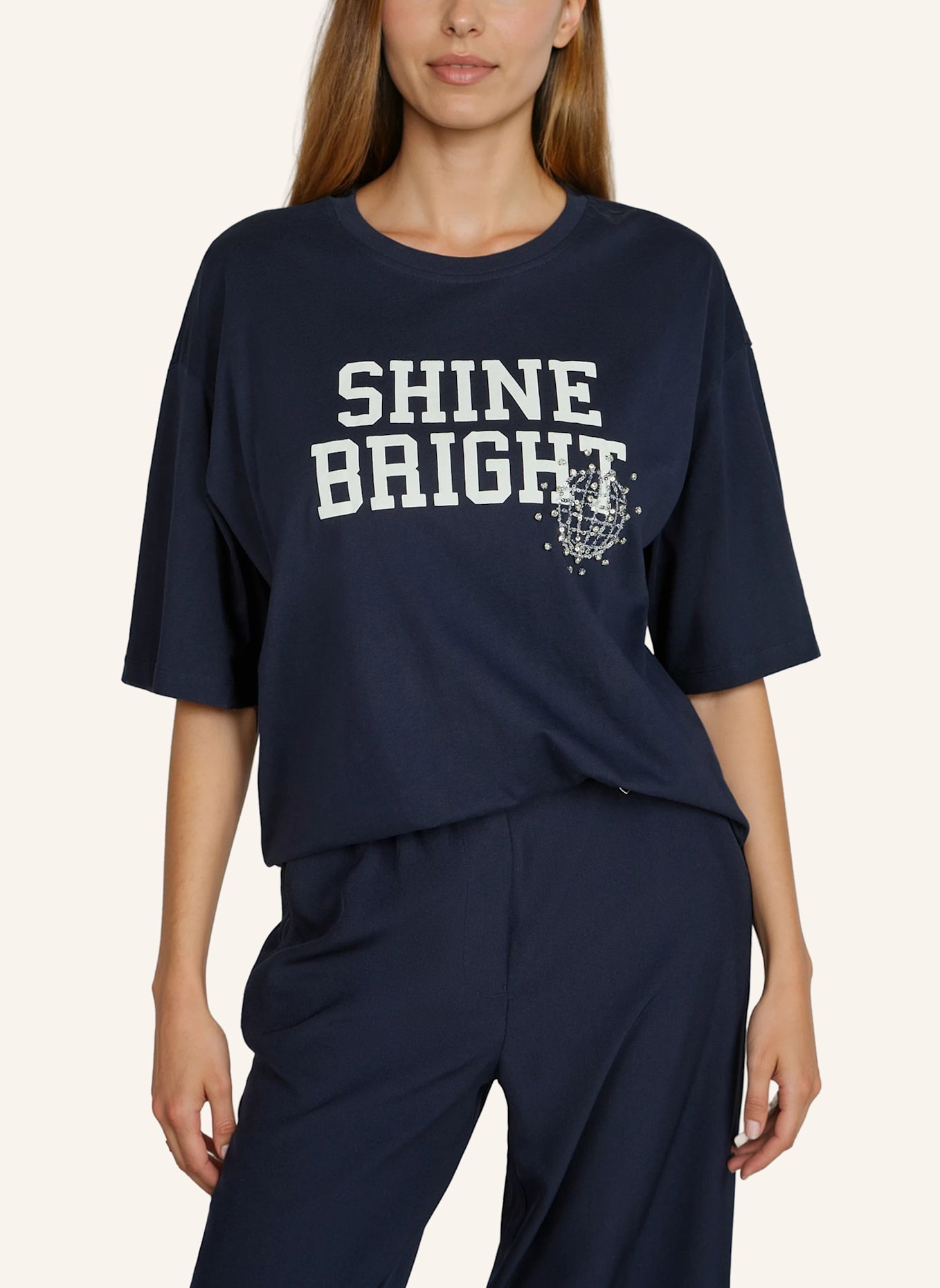 MARC AUREL Shirt in dunkelblau