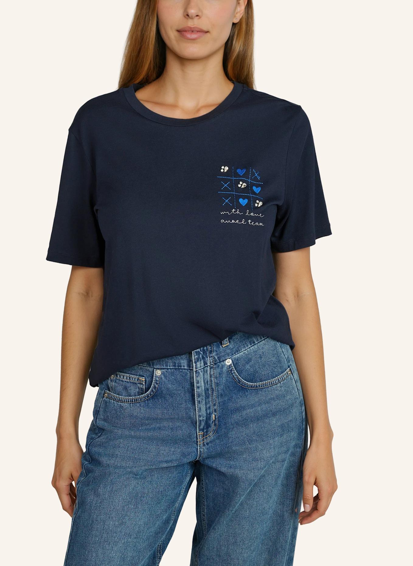 MARC AUREL Shirt in dunkelblau