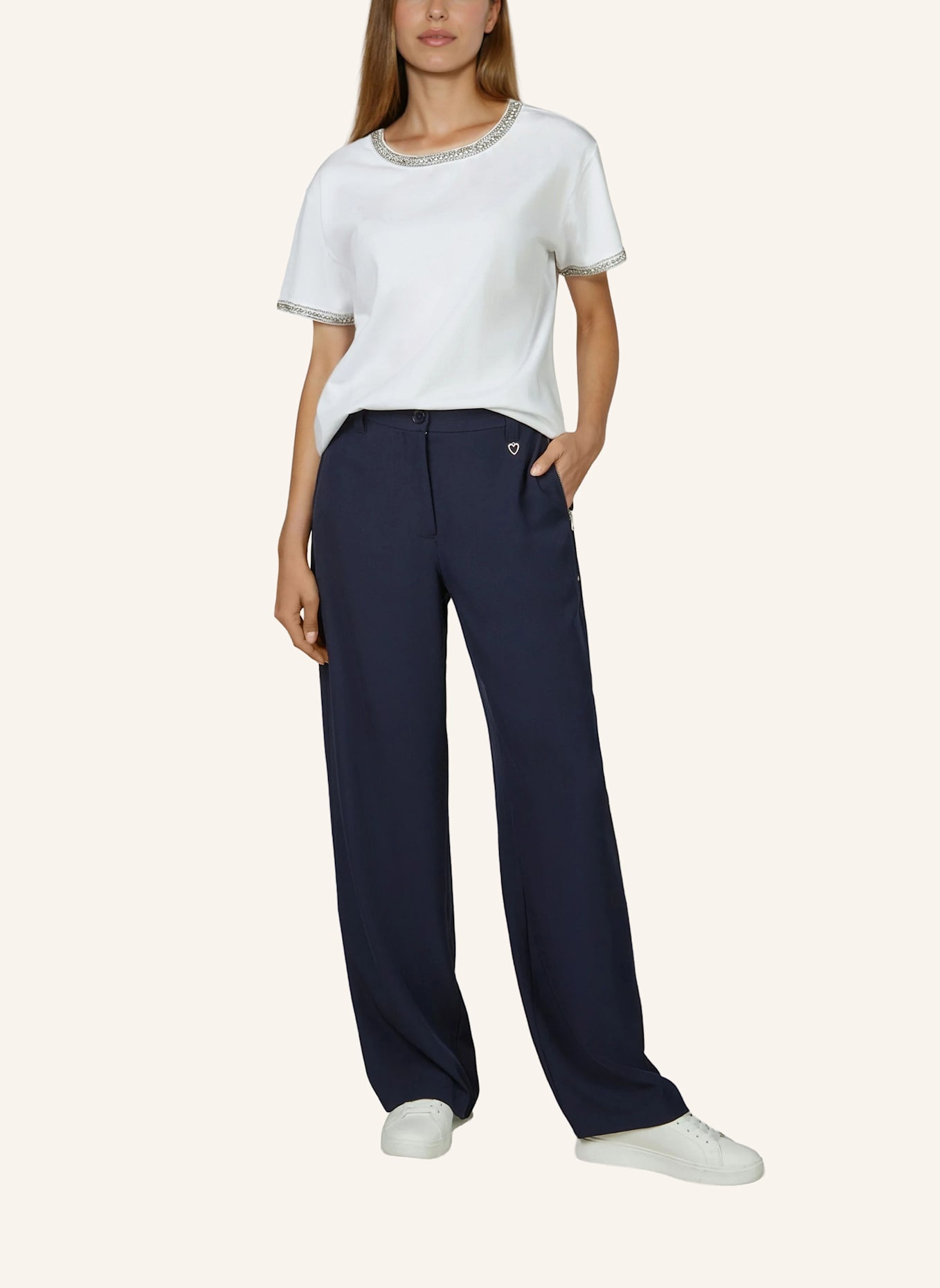 MARC AUREL Shirt in weiss