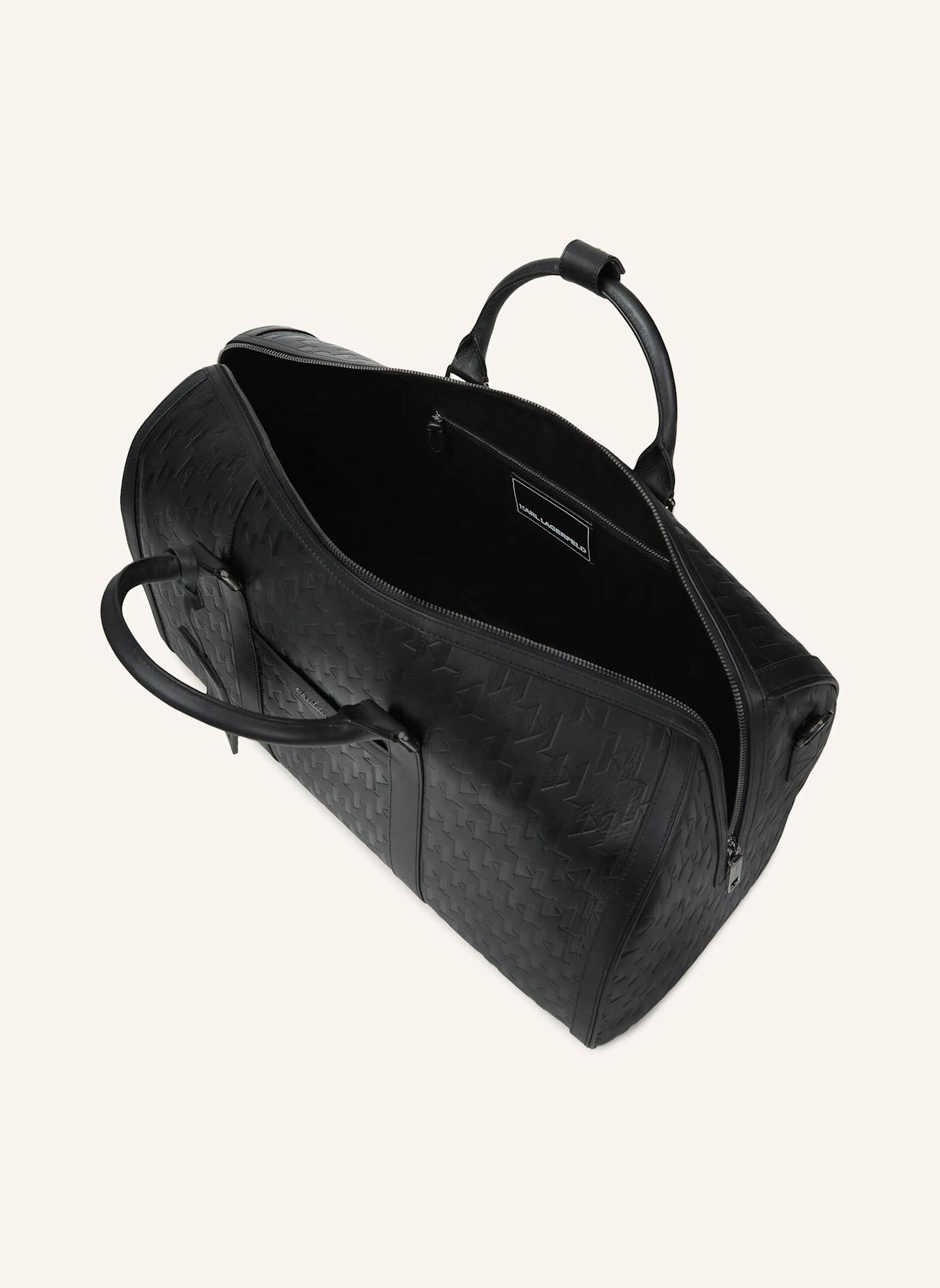 KARL LAGERFELD Weekender in schwarz
