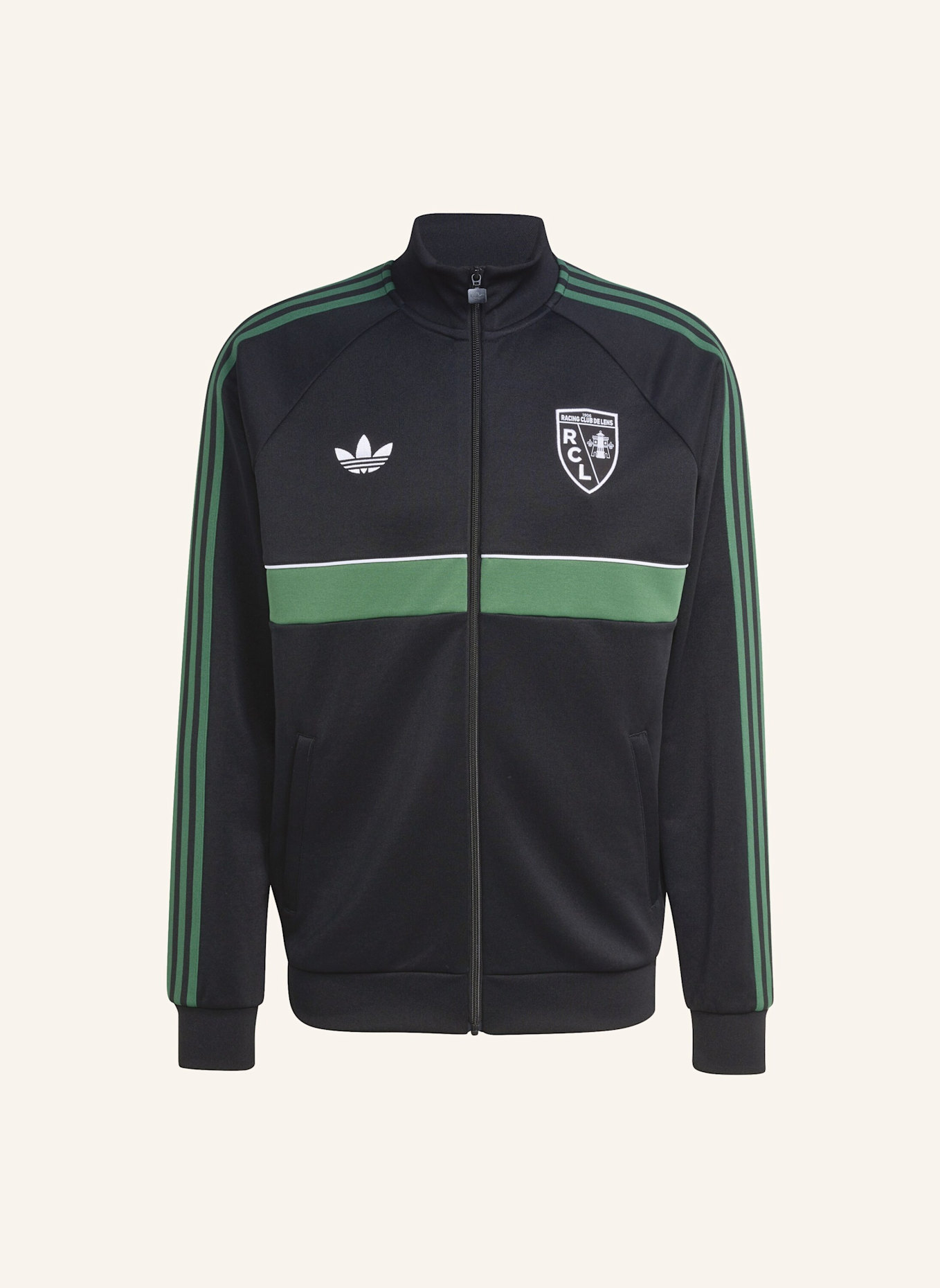 adidas RC LENS ORIGINALS TRACK TOP in schwarz