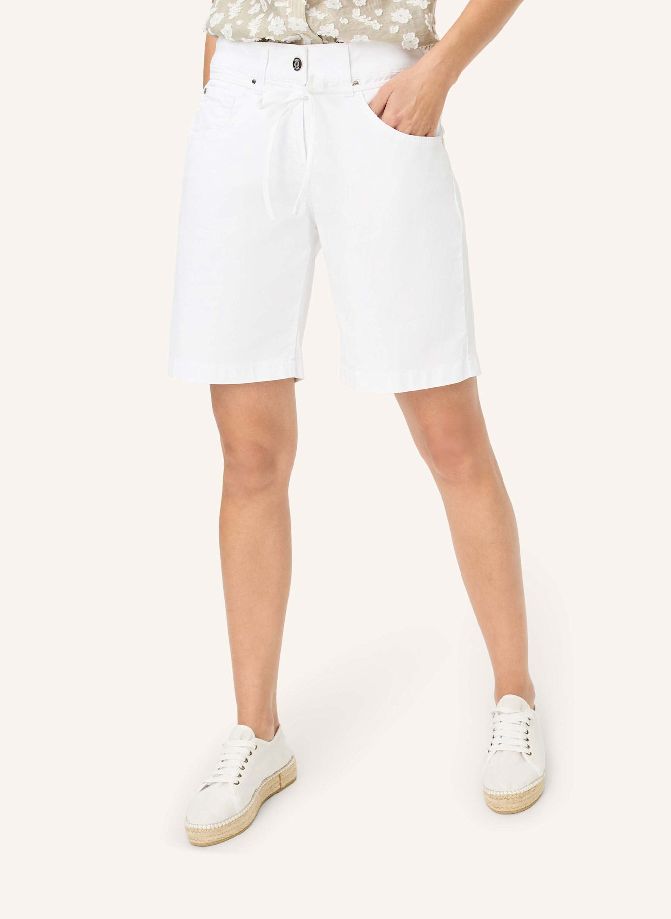 BRAX Shorts STYLE MAINE B in weiss