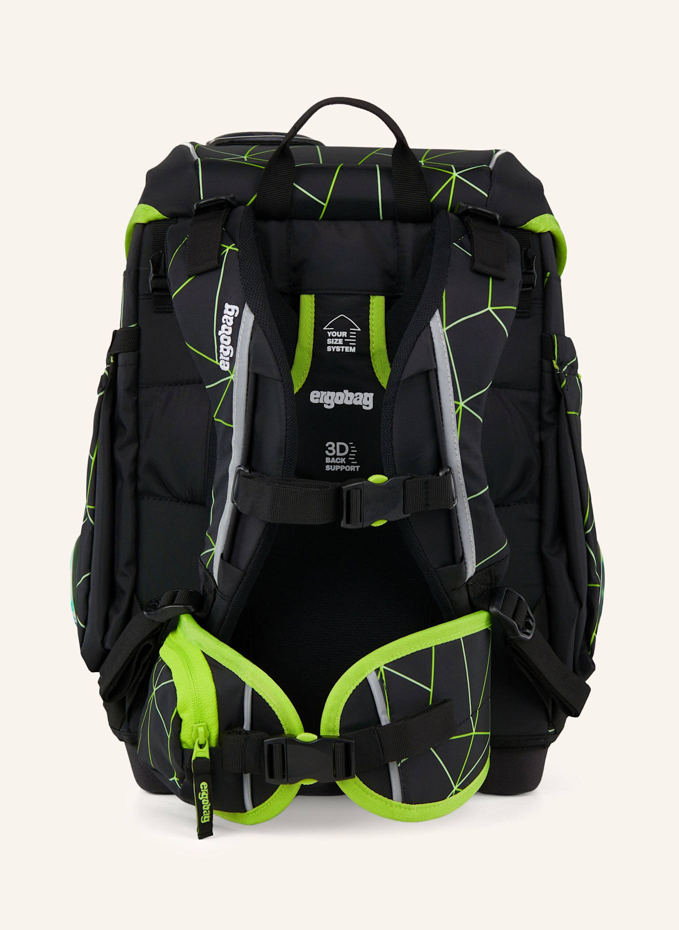 ergobag CUBO Set in schwarz